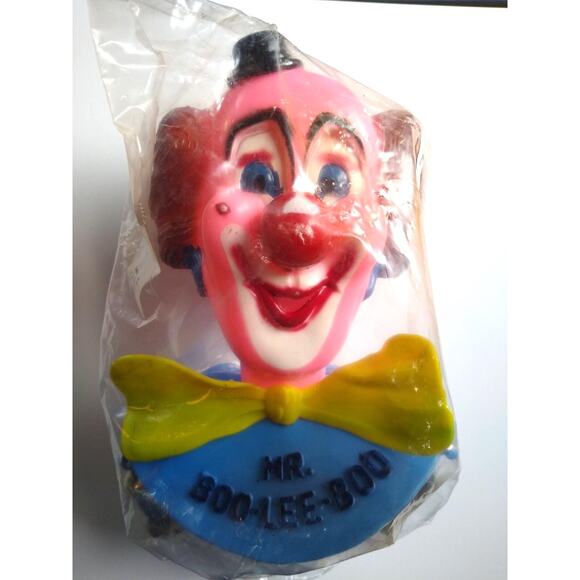Clown Toy | Toys | Vintage Clown Toy Horn Mr Boo Lee Boo Scary Hong ...